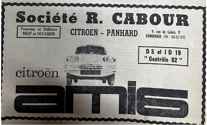 Un mois, un garage Citroën,les frères Cabour, par le Dr Danche