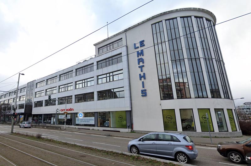 Un mois, un garage Citroën, Strasbourg, par le Dr Danche
