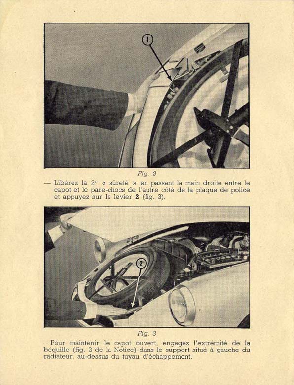 Citroën DS et ID: les capots